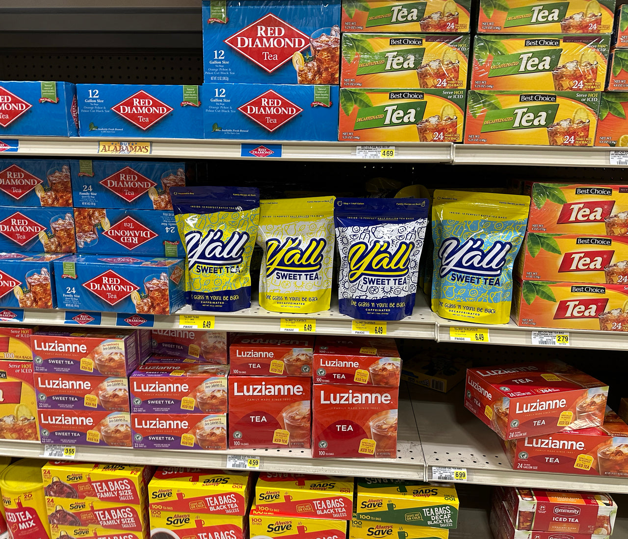 Iced Tea Brands – Y'all Sweet Tea